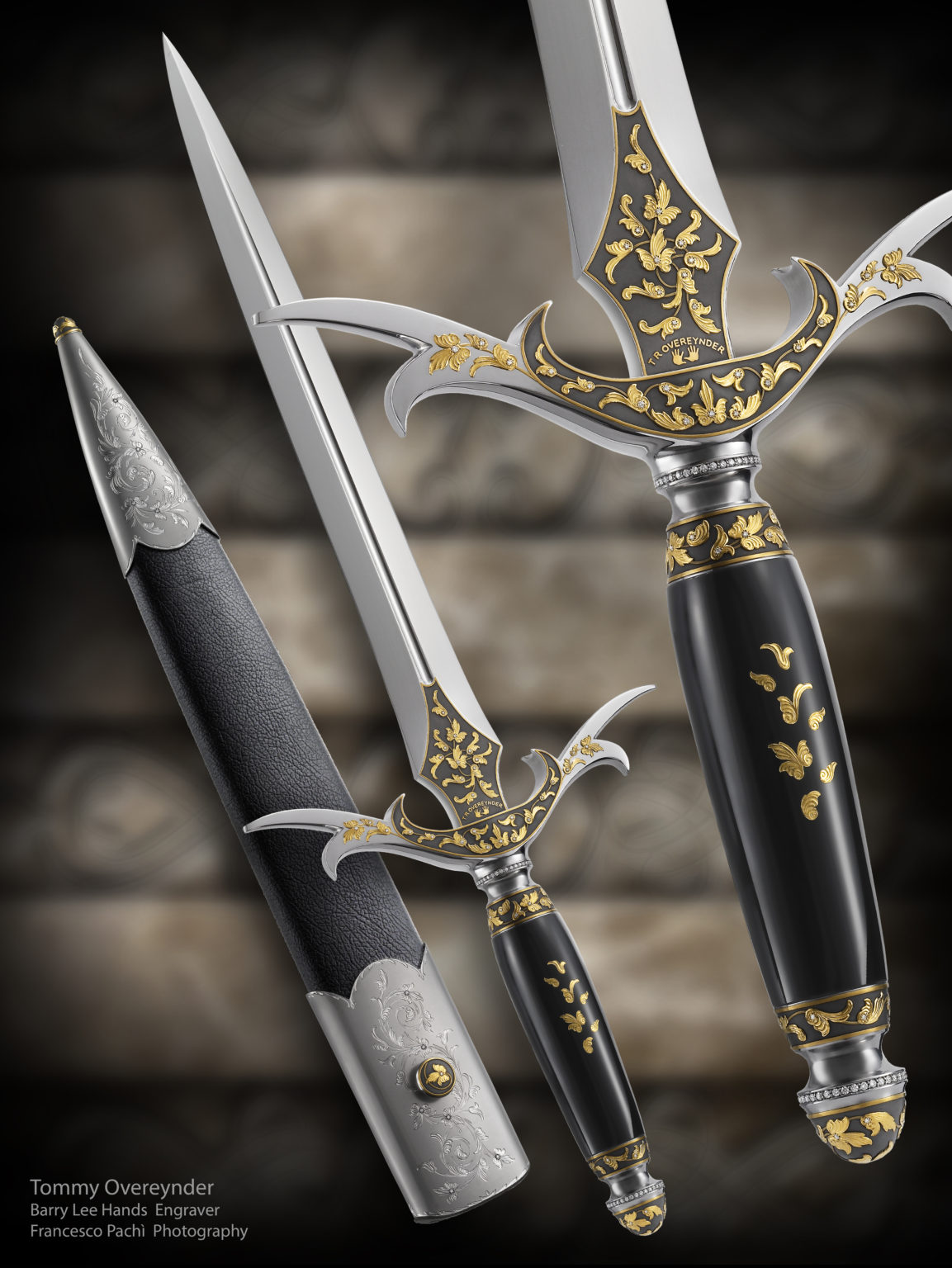The Golden Goddess Dagger | T.R. Overeynder Knifemaker