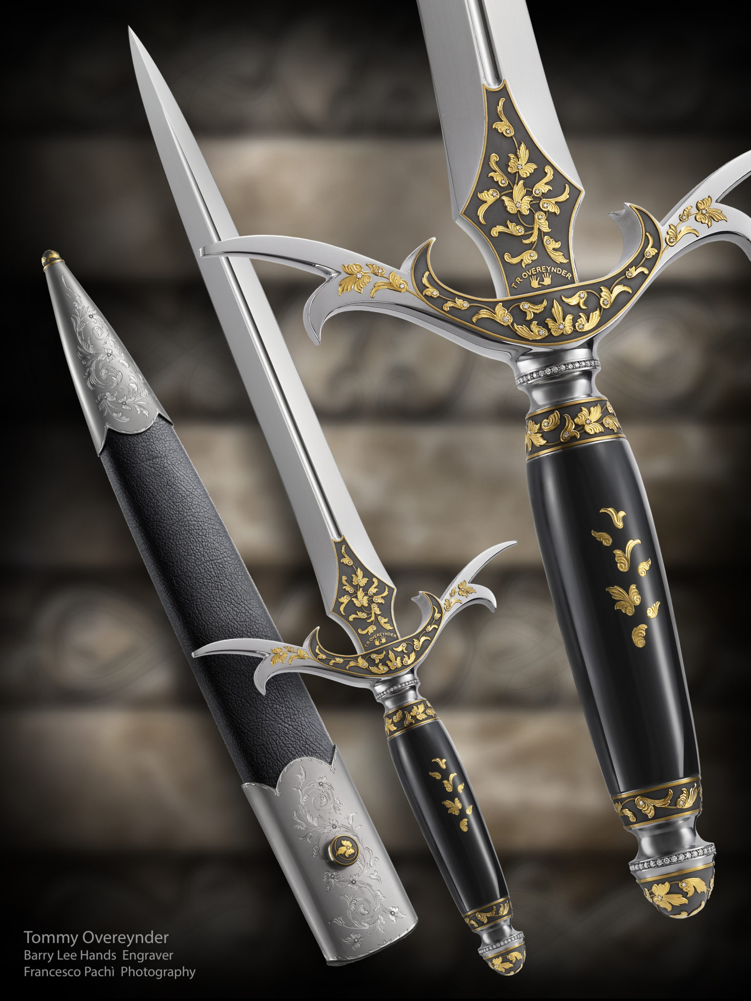 The Golden Goddess Dagger | T.R. Overeynder Knifemaker